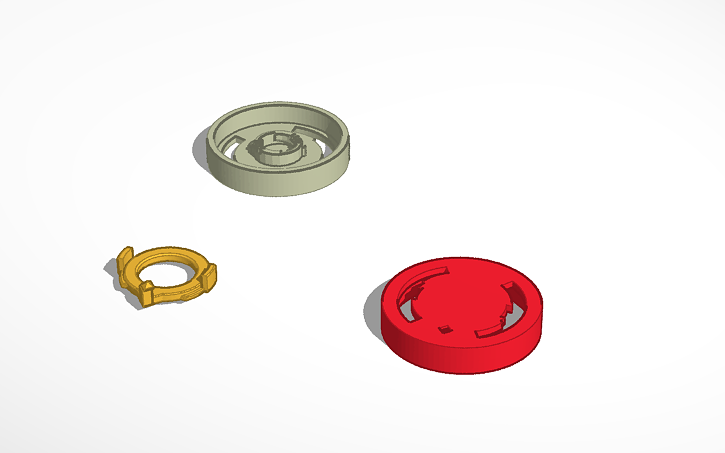 3D design level chip beyblade - Tinkercad