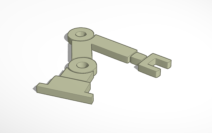 3D design robot arm - Tinkercad