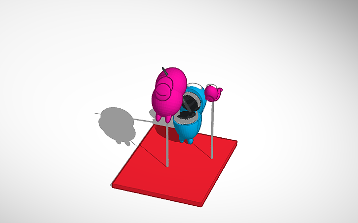 3D design AMONG US 3D - Tinkercad