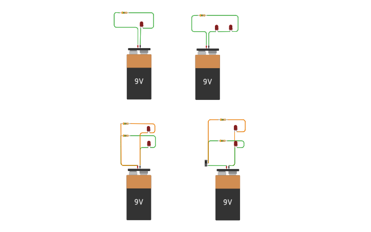 Circuit design Simple Circuits - Tinkercad