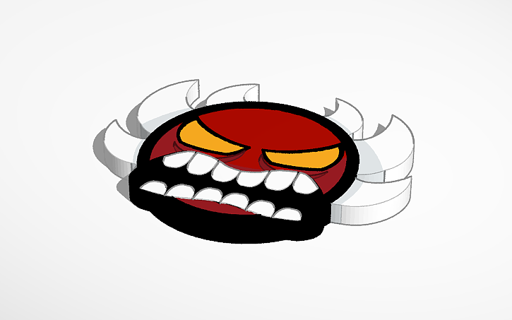 3D design Extreme Demon - Tinkercad