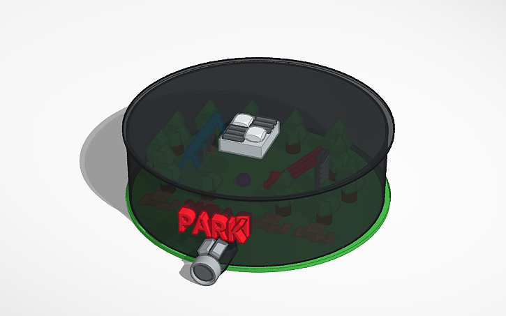 3D design Space park - Tinkercad