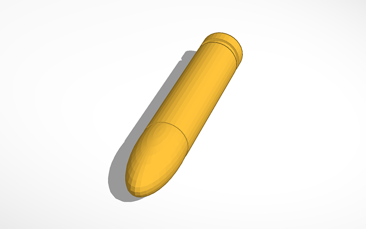 3D design Bullet - Tinkercad