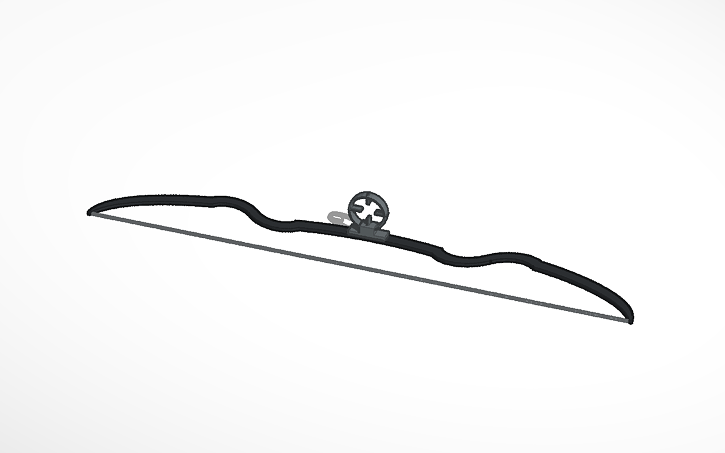 3D design Compound Bow - Tinkercad