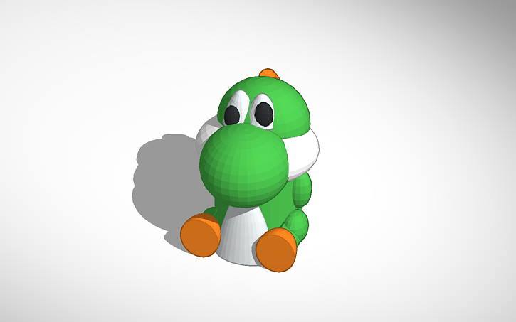 3D design Derpy Yoshi - Tinkercad