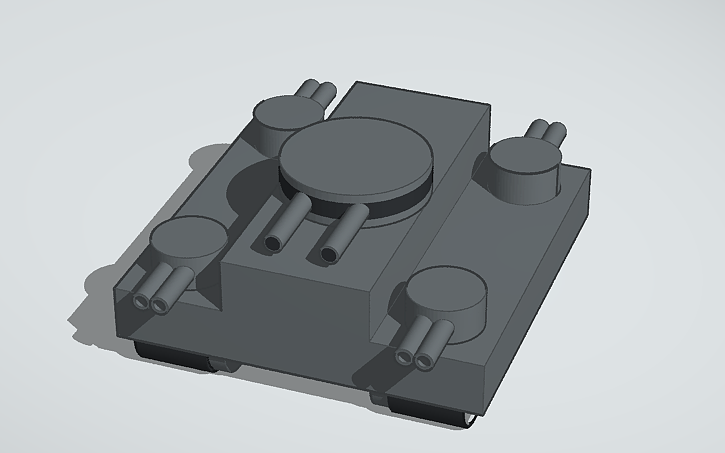 3D design Dumb Tank contest! - Tinkercad