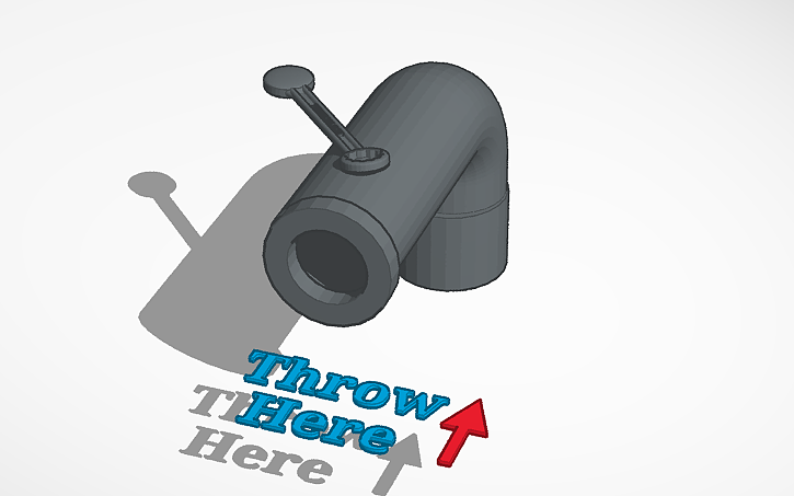 3D design Copy of Golf Ball Throwable - Tinkercad