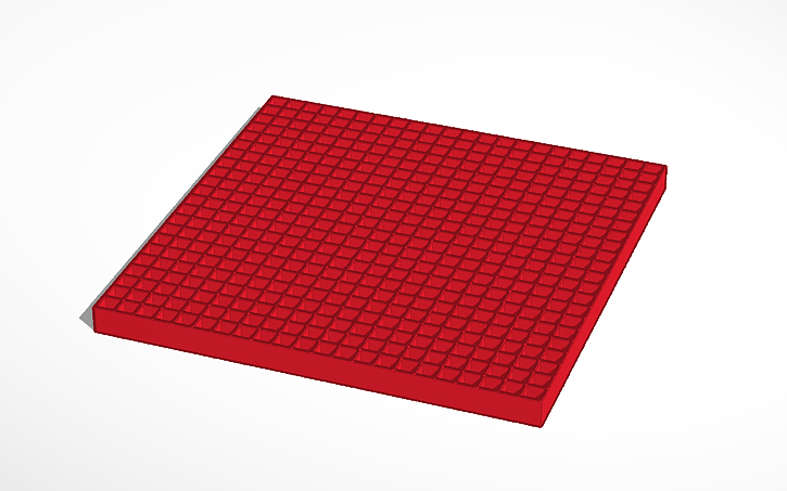 3D design 22 grid - Tinkercad