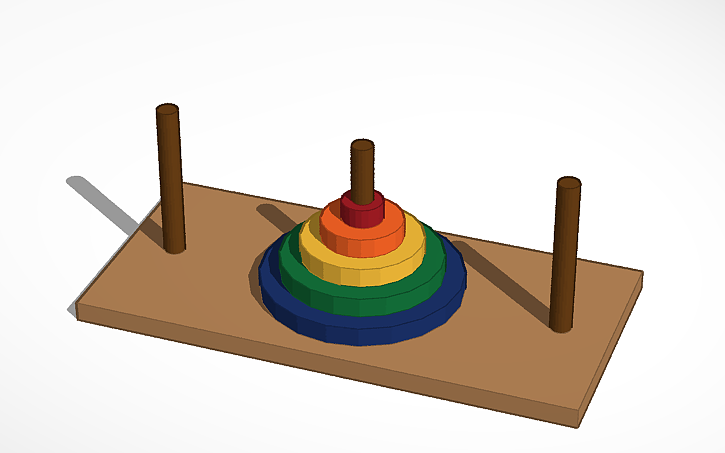 3D design Tower of tower - Tinkercad