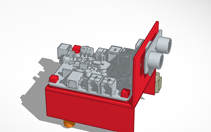 3D design Copy of Robot mbot - Tinkercad
