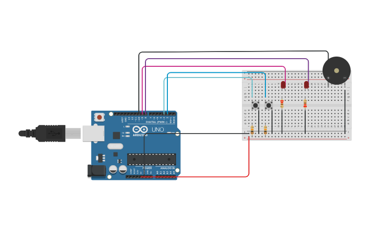 Circuit design DIPLOMO_LOGICAL OPERATOR (FINAL) ( ACTIVITY 4 ) - Tinkercad