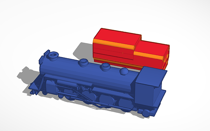 3D design train - Tinkercad