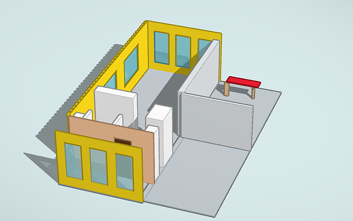 3D design Copy of Interior Design Challenge - Tinkercad