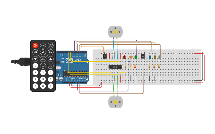 Circuit design Remote Control, Photoresistor, and Temp Sensor for Smart ...
