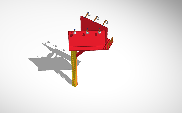 3D design Billboard 2 - Tinkercad