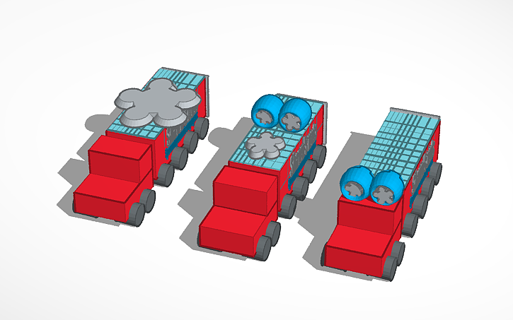 3D design Truck - Tinkercad