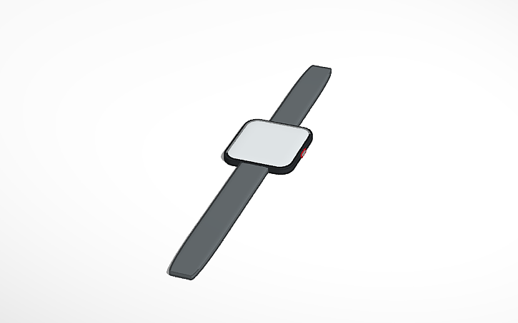 3D design Smart Band - Tinkercad