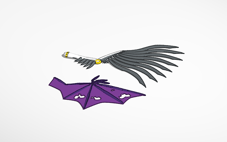 3D design Murder drones wing types. - Tinkercad