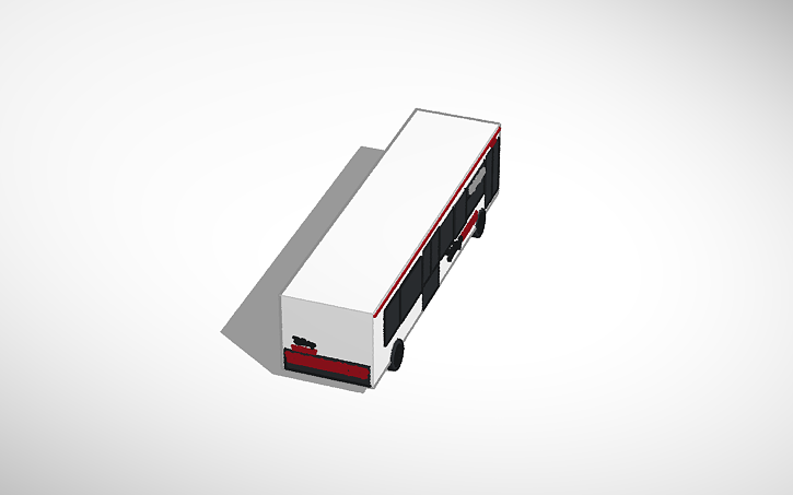 3D design Disney Transport Gillig Low Floor - Tinkercad