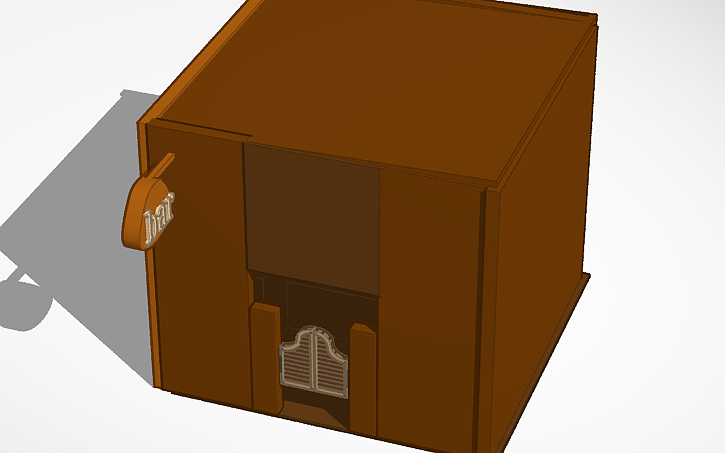 3D design bar - Tinkercad
