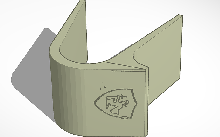 3D design ps5 controller stand - Tinkercad