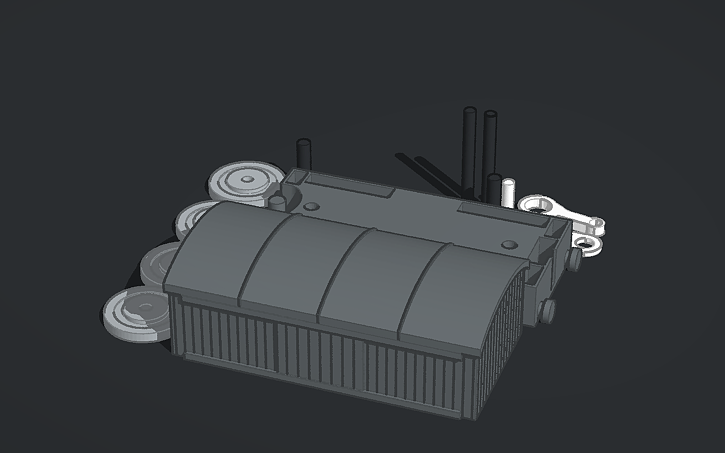 3D design TOMY/Trackmaster Troublesome Van V2.1 - Tinkercad