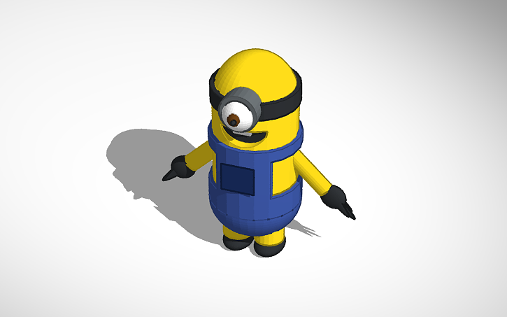 3D design 二信25 Minions - Tinkercad