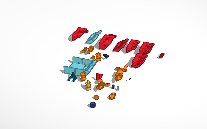 3D design V2 Body - Tinkercad