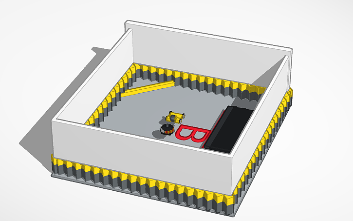 3D design BattleBots Gigabyte simlab - Tinkercad