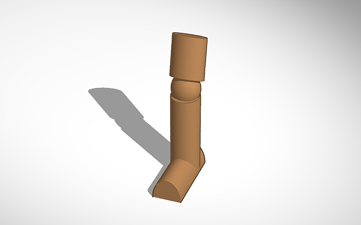 3D design Leg? - Tinkercad