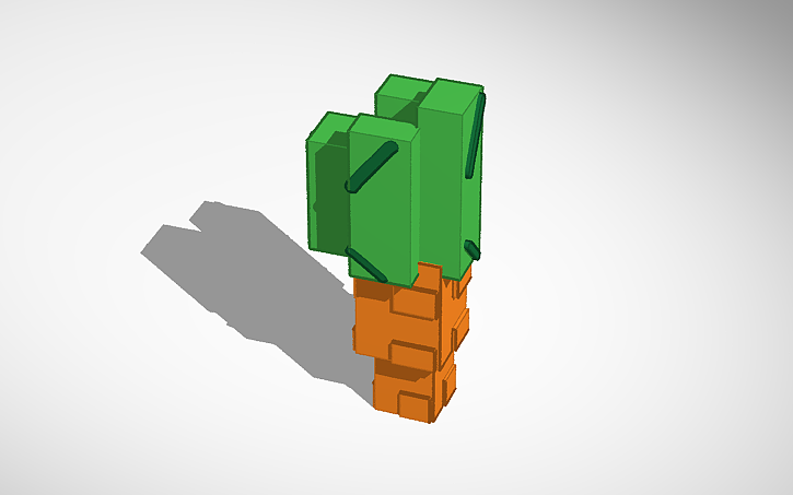 3D design Grow a garden carrot - Tinkercad