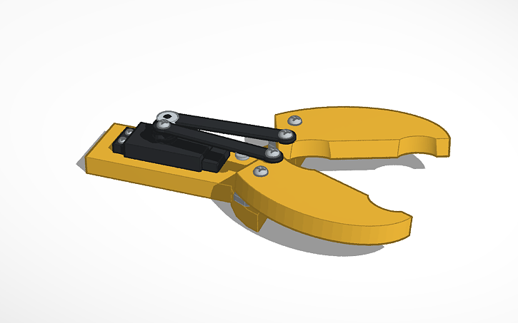 3D design Crab Claw Design - Tinkercad