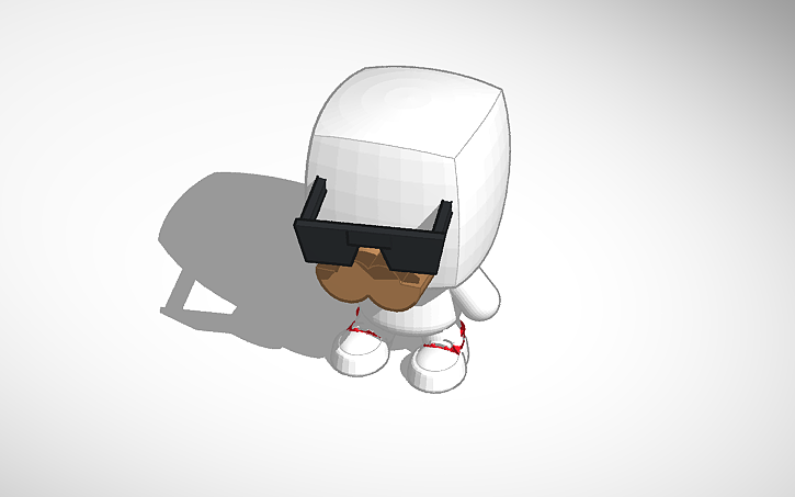 3D design FUNKO POP ESPIA - Tinkercad
