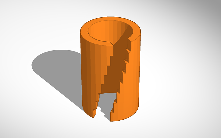 3D design Cable Holder - Tinkercad