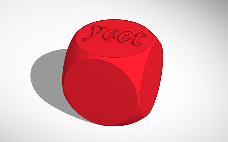 3D design to yeet or not to yeet - Tinkercad
