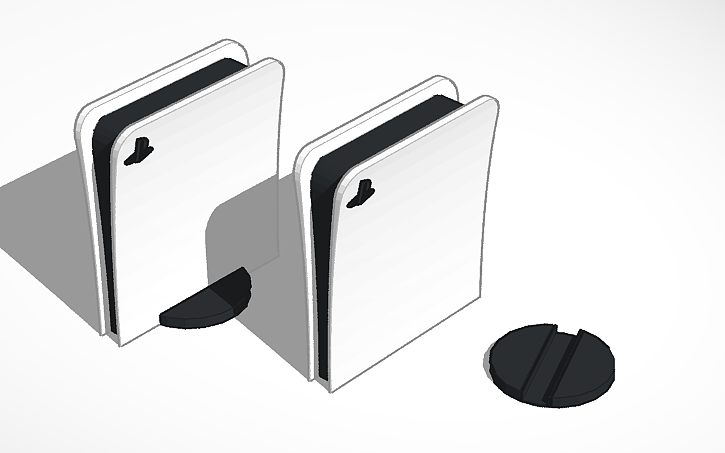 3D design PS5 - Tinkercad