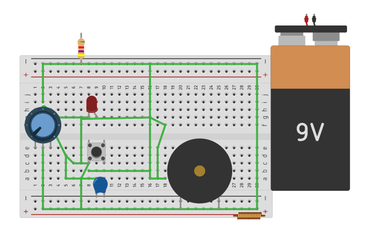 Circuit design Circuito - Tinkercad