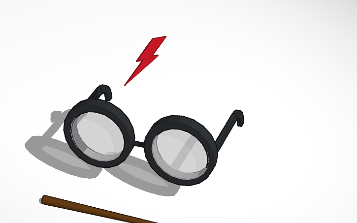 3D design Harry Potter - Tinkercad