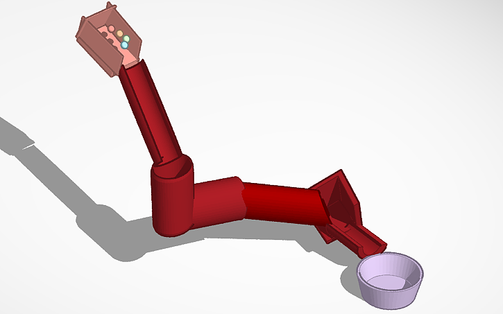 3D design roll and drop - Tinkercad