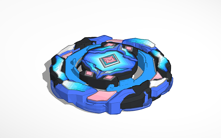 3D design Beyblade burst DB - Tinkercad