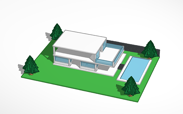 3D design MANSION A-1 - Tinkercad