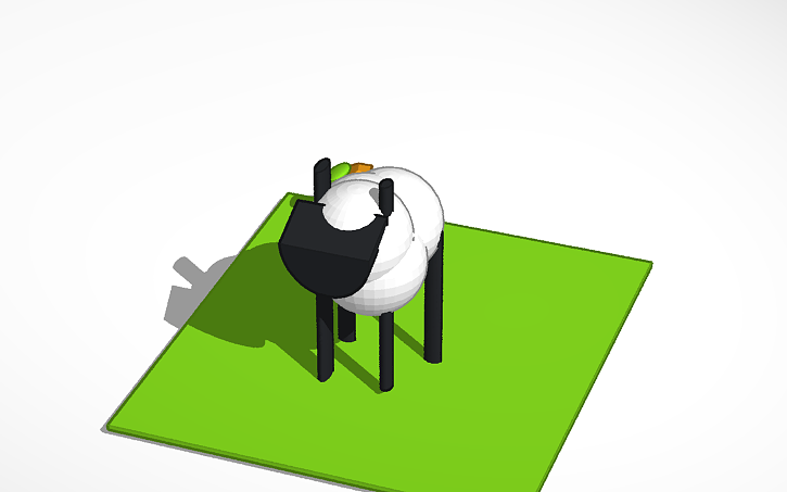 3D design my sheep - Tinkercad