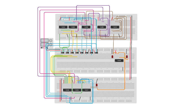 Circuit design Bodacious Snaget - Tinkercad