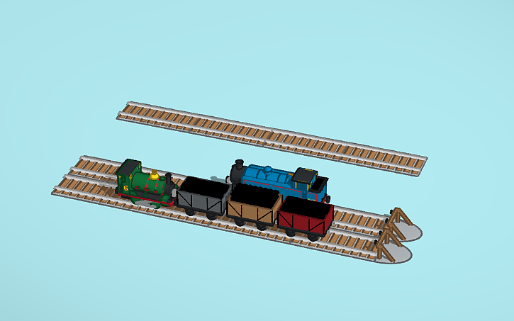 3D design (RWS) Thomas' Coal Sim Lab - Tinkercad
