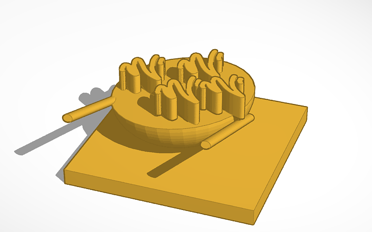 3D design food - Tinkercad