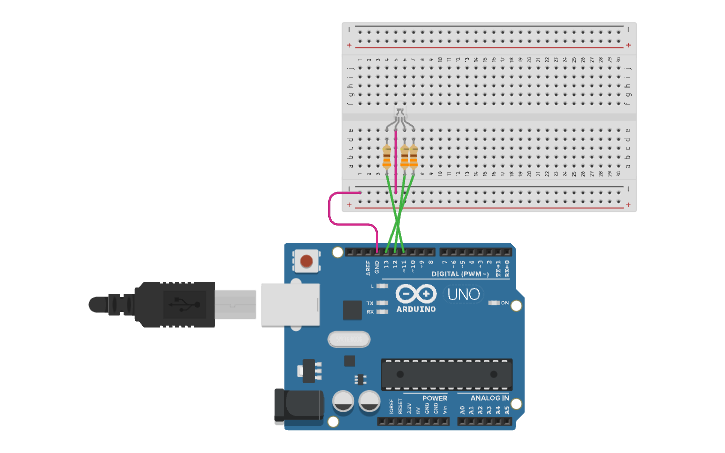 Circuit design MODULE 3 ASSESSMENT 1 (ADLAO) - Tinkercad