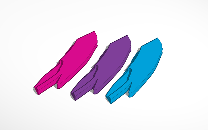 3D design Destined Belfyre B8 disk QuadStrike - Tinkercad