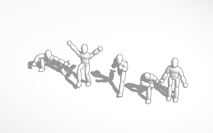 3D design pose - Tinkercad