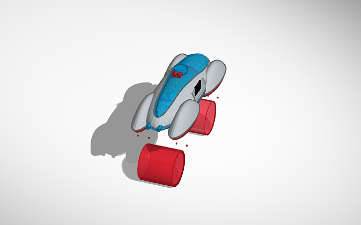 3D design The First Drivable Hovercar on Tinkercad! - Tinkercad