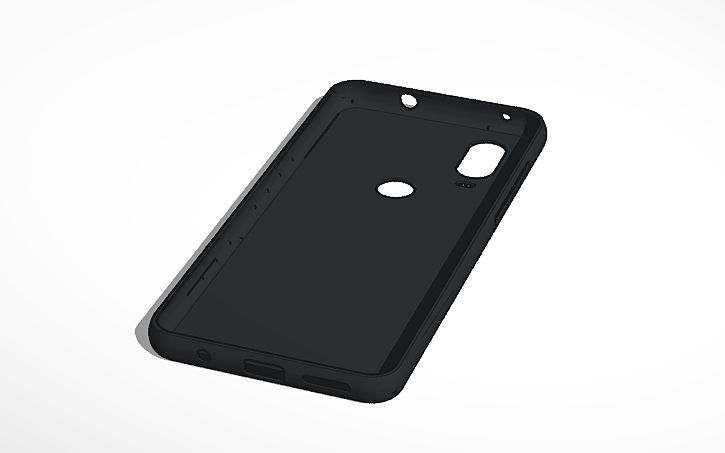 3D design Motorola: Moto G Pure Phone Case - Tinkercad